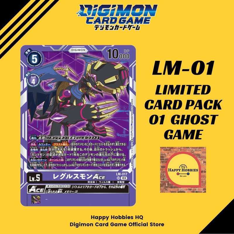 Jual Digimon Card Game Lm-017 Regulusmon Ace Super Rare Di Seller Happy ...