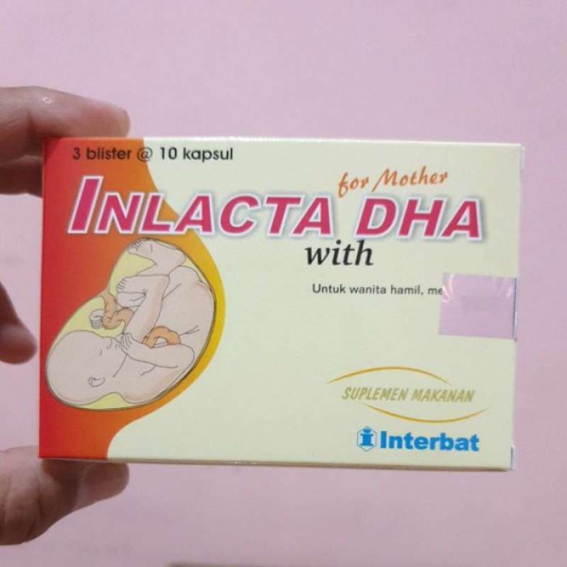 Promo INLACTA DHA/box isi 30 tablet EXP AGUSTUS 2025 Diskon 23% di ...
