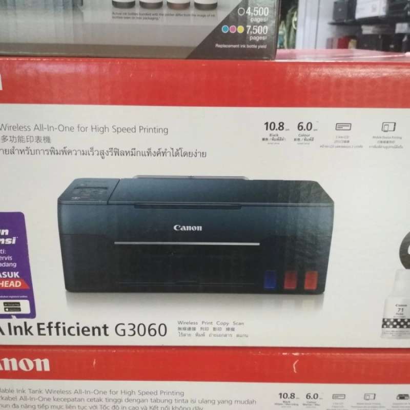 Promo Printer Canon G3060 Printt Scan Copy Wifi Original Diskon 26% Di ...