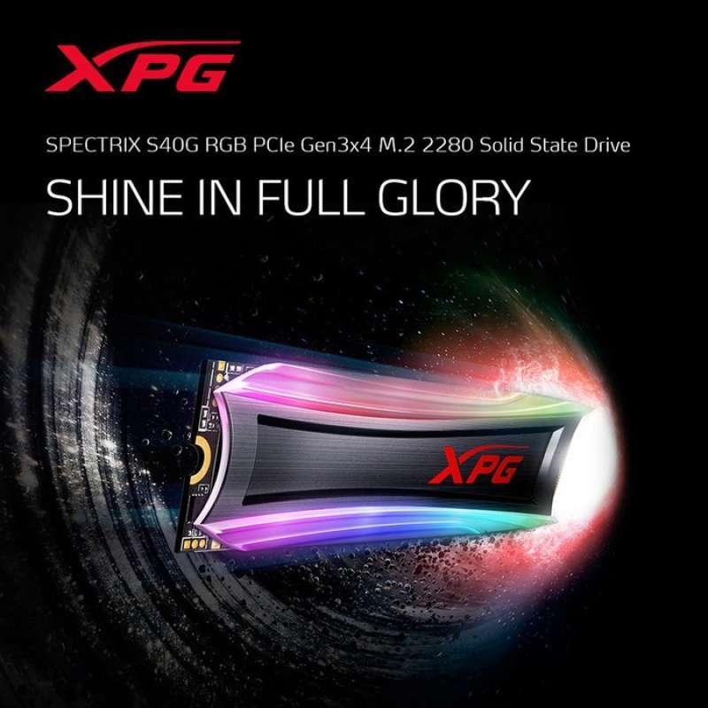 Promo ADATA XPG Spectrix S40G NVME 256GB RGB Diskon 23% di Seller ...