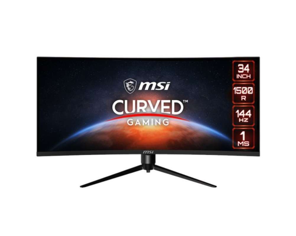 Promo Monitor MSI MAG342CQRV 34 Curve UltraWide 34 UWQHD 100Hz MAG ...