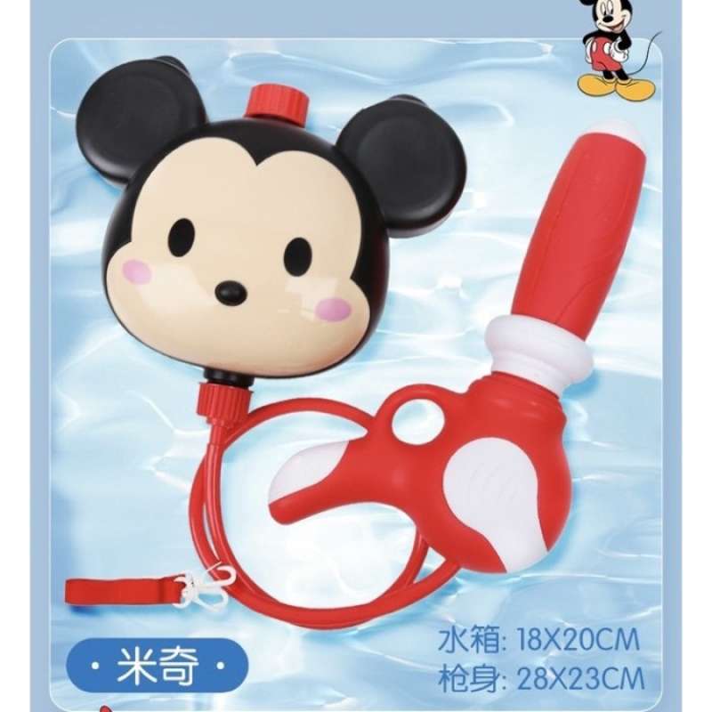 Promo disney character water guns mainan pistol air tema disney elsa ...