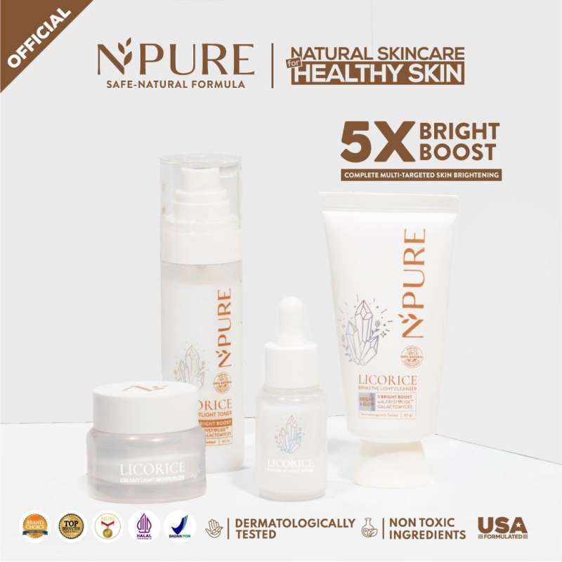 Promo Npure Peeling Gel Licorice / Advance Exfoliating / Brightening ...