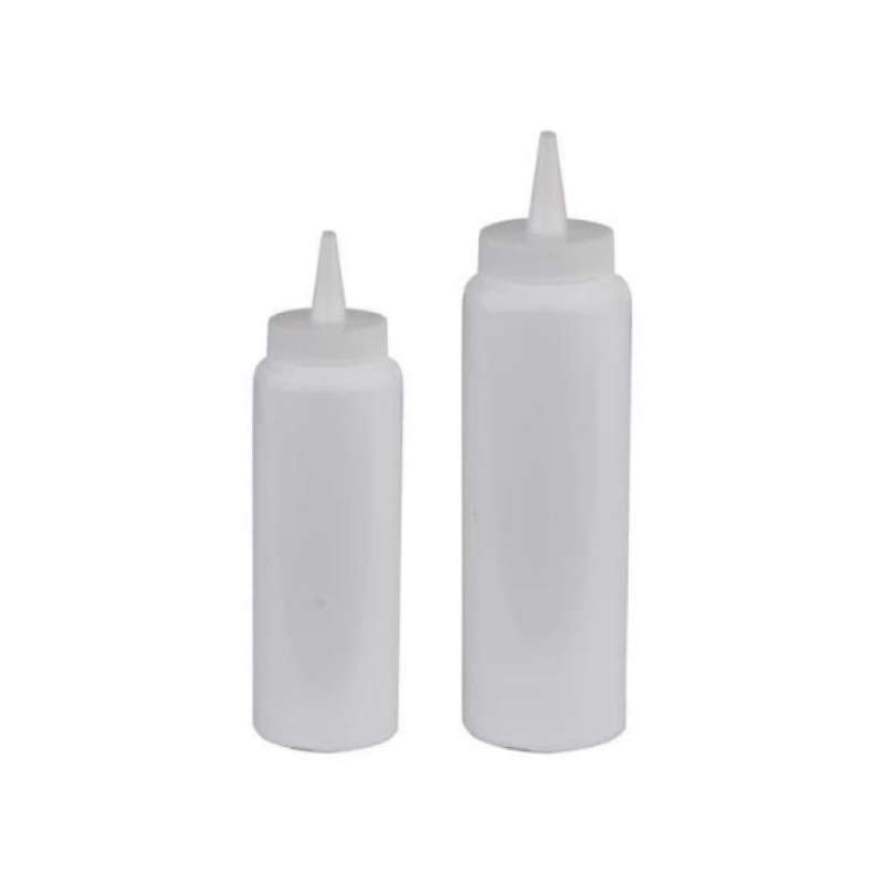 Jual Getra Sauce Squeeze Dispenser Kemasan 24 Oz - White/botol Saus ...