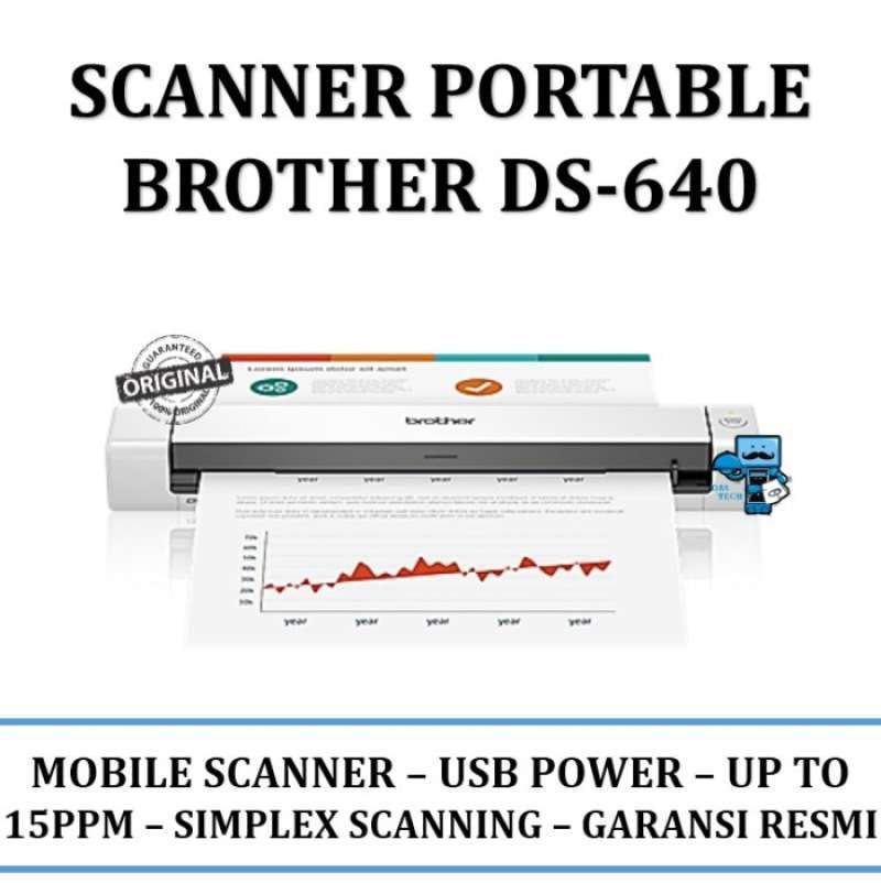 Promo Scanner Portable DS-640 - Compact Mobile Document Scanner Diskon ...
