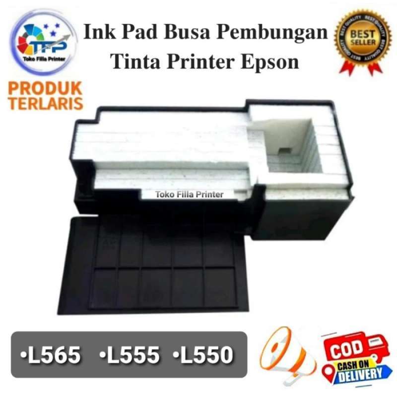 Promo Ink Pad Busa Pembungan Tinta Printer Epson L565 L555 L550 Diskon ...