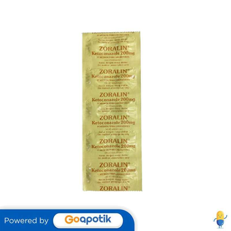 Jual ZORALIN 200 MG STRIP 10 TABLET di Seller Apotek Yehezkiel - Duren ...