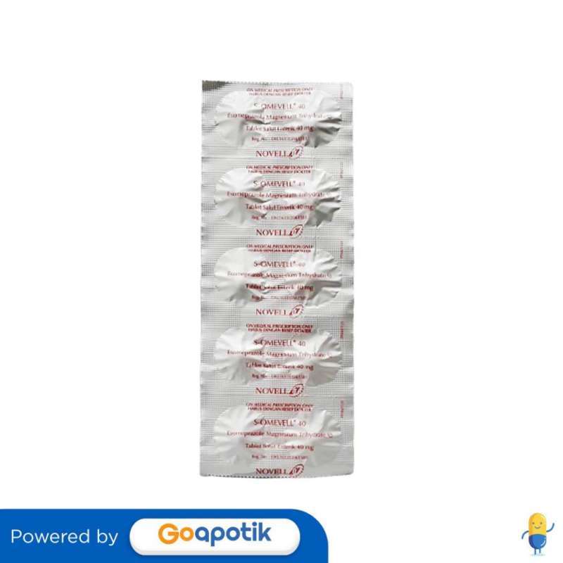 Jual S-omevell 40 Mg Strip 10 Tablet Di Seller Apotek Istana Sehat ...