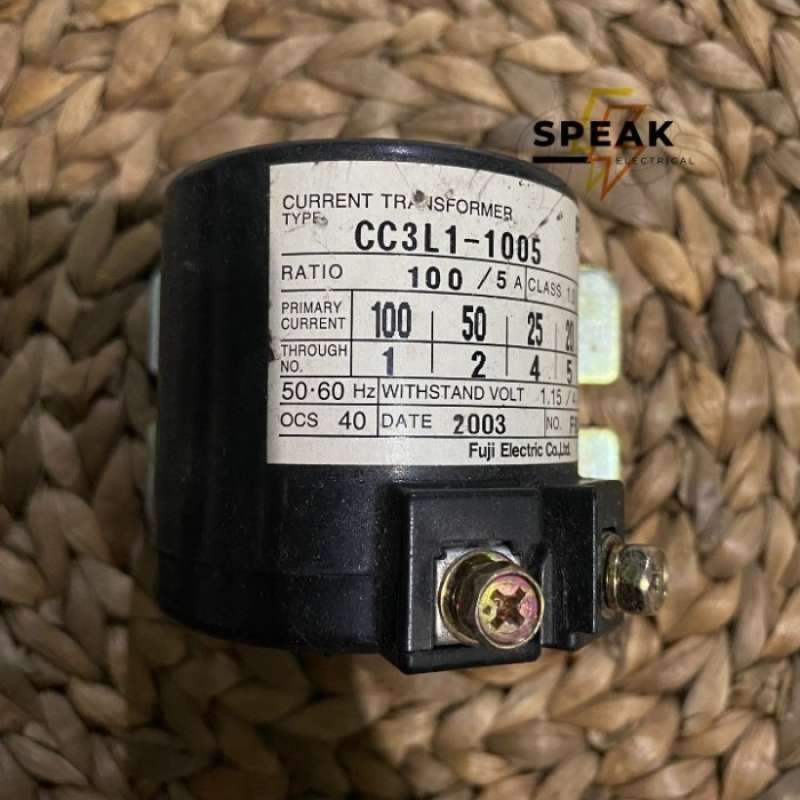 Promo Fuji Electric Cc3l1-1005 Current Transformer Diskon 23% Di Seller ...