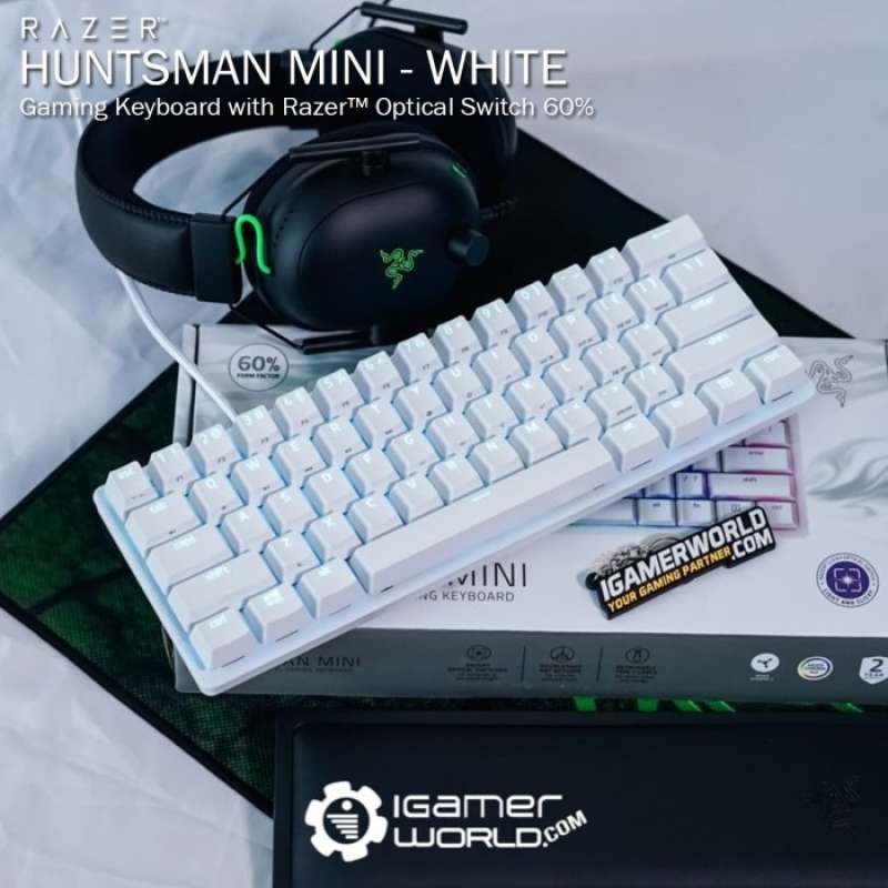 Jual Razer Huntsman Mini White 60% Optical Gaming Keyboard Di Seller ...