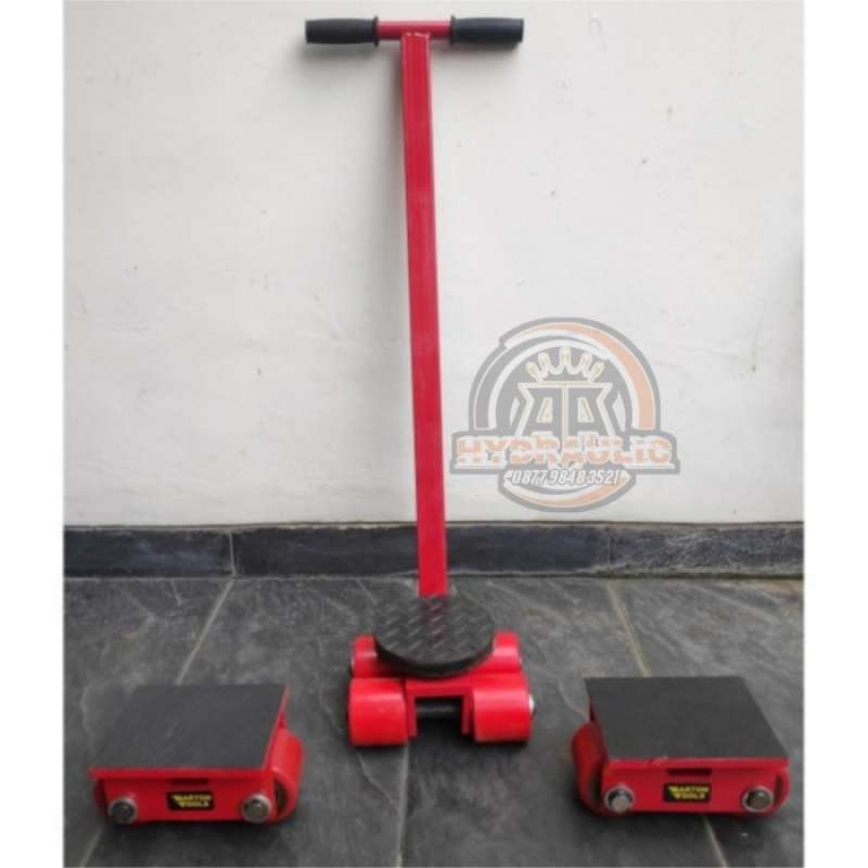 Promo Set 6T Space Roller Skid Skate Tank Machine Trolley Dolly 6 Ton ...