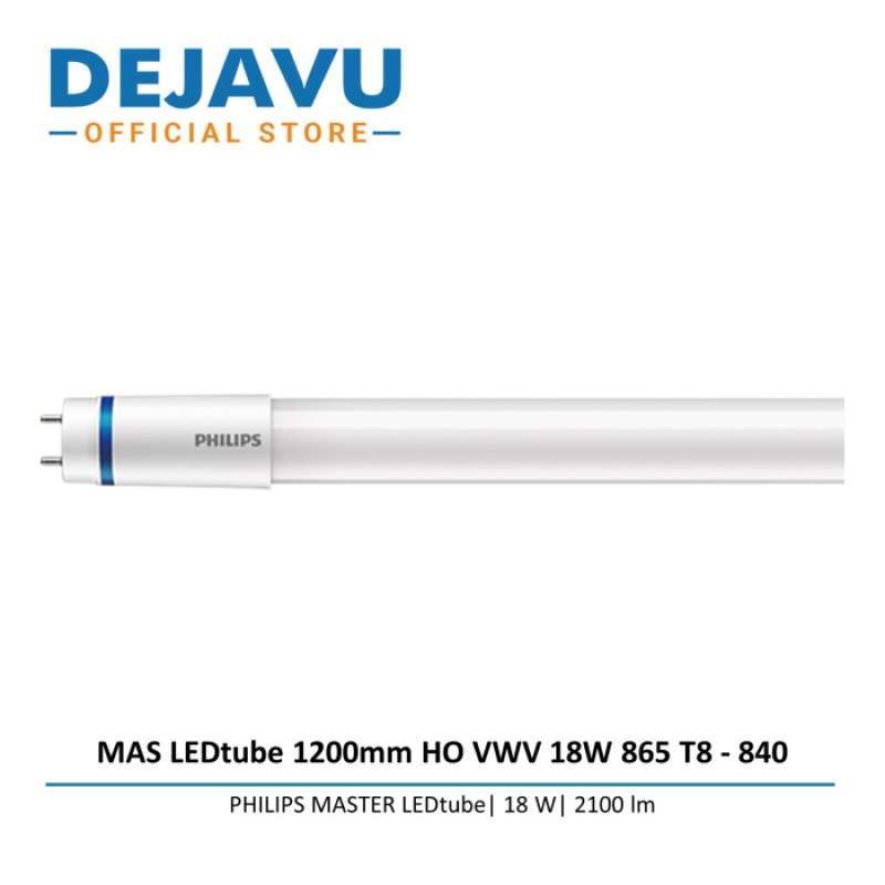 Promo Lampu Philips Tl T8 Master Mas Ledtube 1200mm Ho Vwv 18w 865 T8 - 840 Diskon 17% Di Seller ...