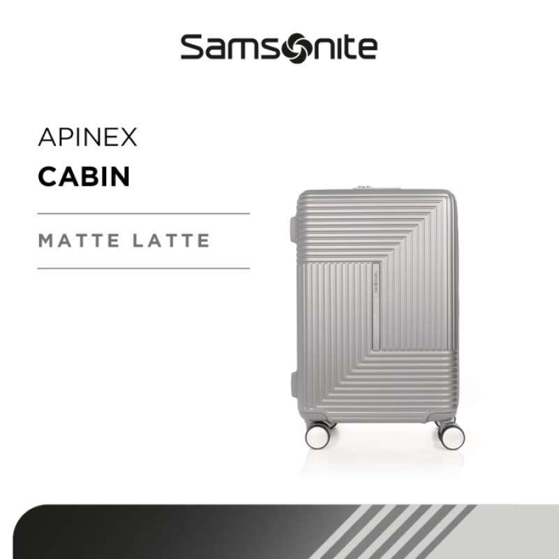 Jual Samsonite Koper Hardcase Apinex Cabin 20 Inch - Matte Latte di ...