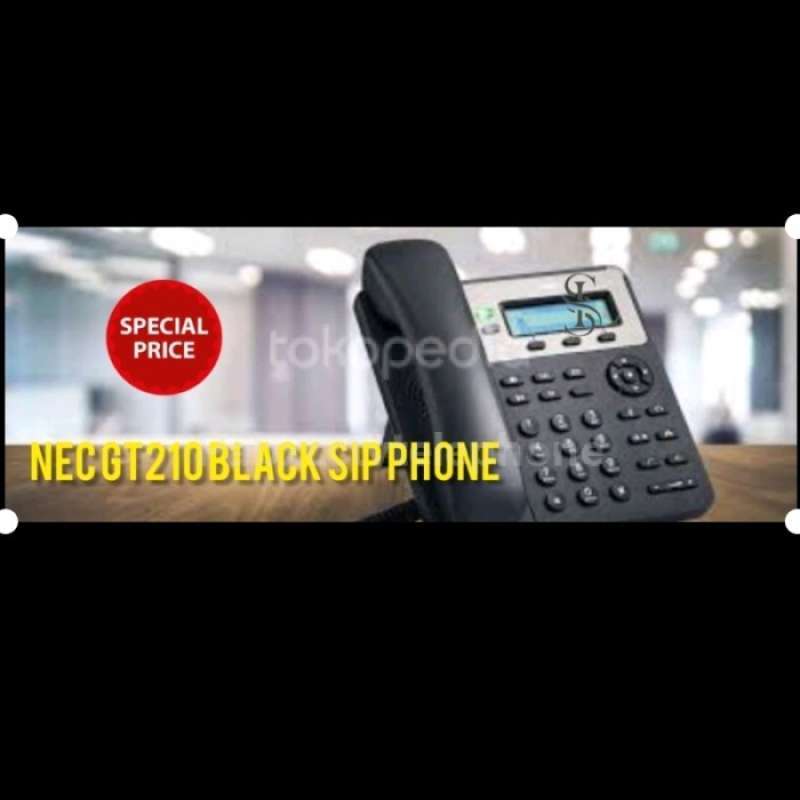 Promo Nec Itx1616 Gt210 Black Sip Display Speakerphone Diskon 23% Di ...