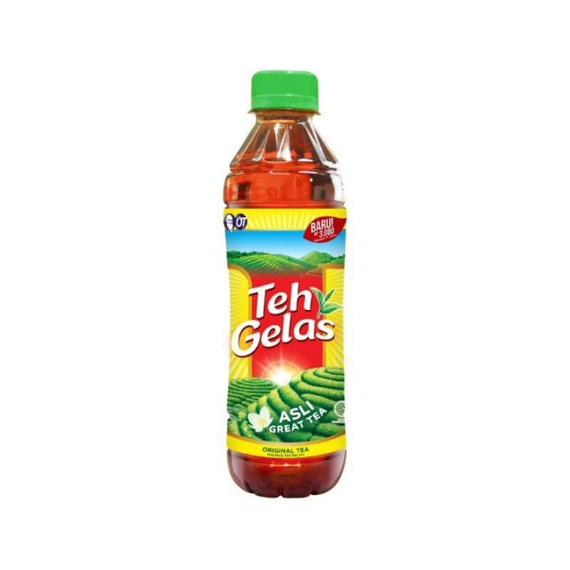 Jual Teh Gelas Original Tea Minuman Teh Alami PET 350 ml di Seller ...
