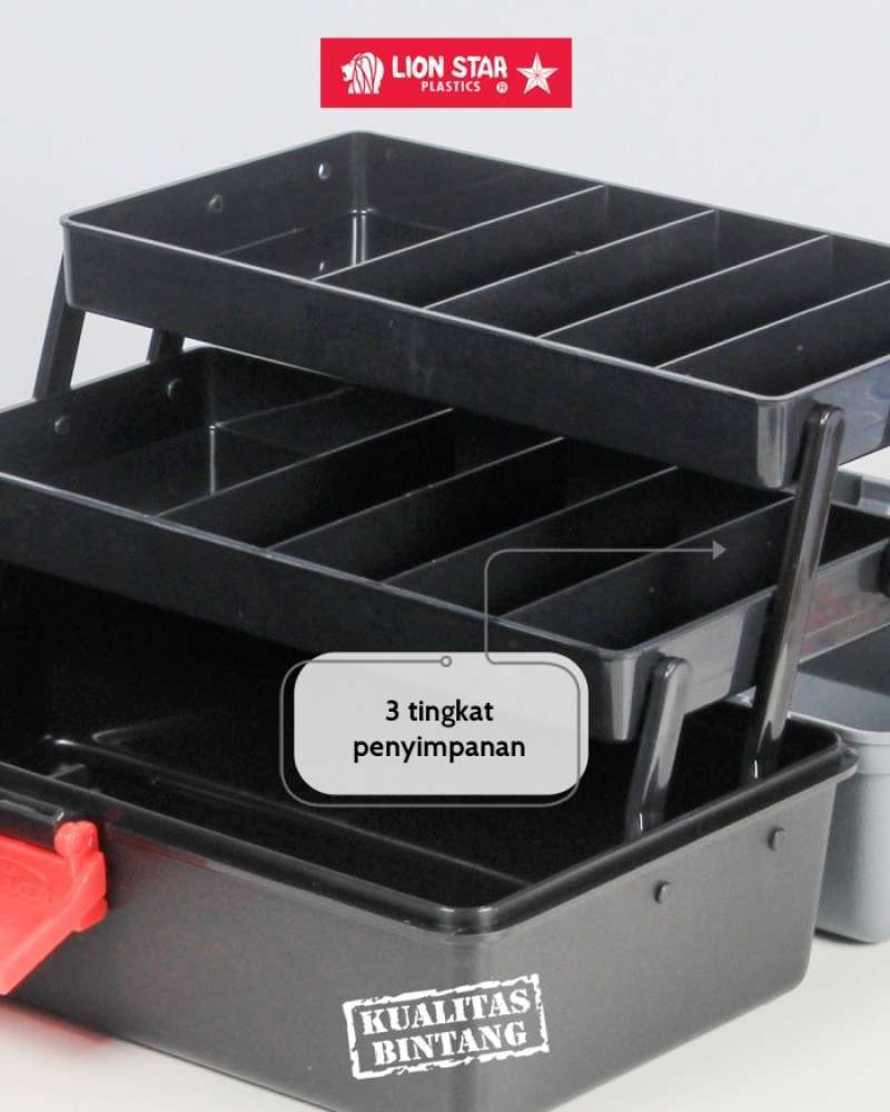 Jual Tool Box Toolbox Lion Star Kotak Perkakas Penyimpanan Tamiya ...