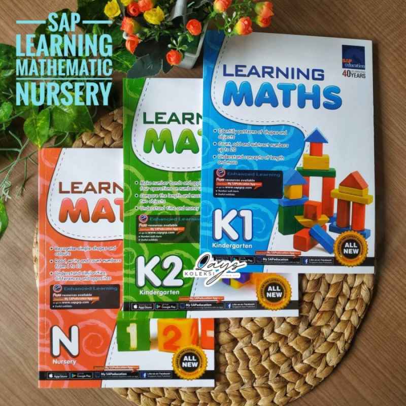 Promo SAP Learning Mathematics Nursery / SAP Learning Math Set Buku ...