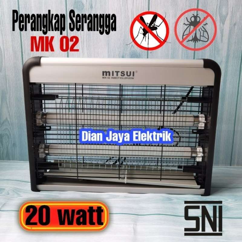 Promo Mitsui Insect Killer Perangkap Serangga Elektrik Mk 02 20W Diskon 17% di Seller Mahanani ...