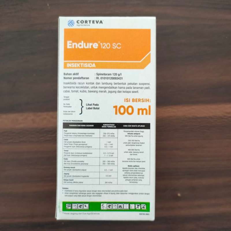 Promo Insektisida Endure 120Sc 100Ml Diskon 17% di Seller Mahanani ...