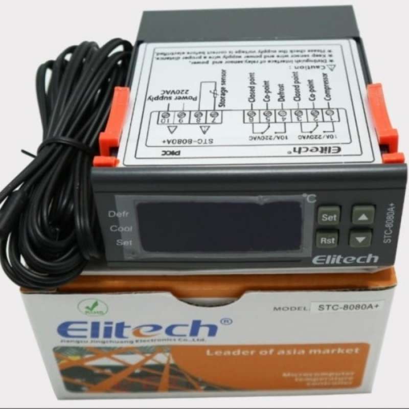 Promo Stc-8080 Temperature Controller Elitech / Stc-8080 Original Diskon 27% Di Seller ...