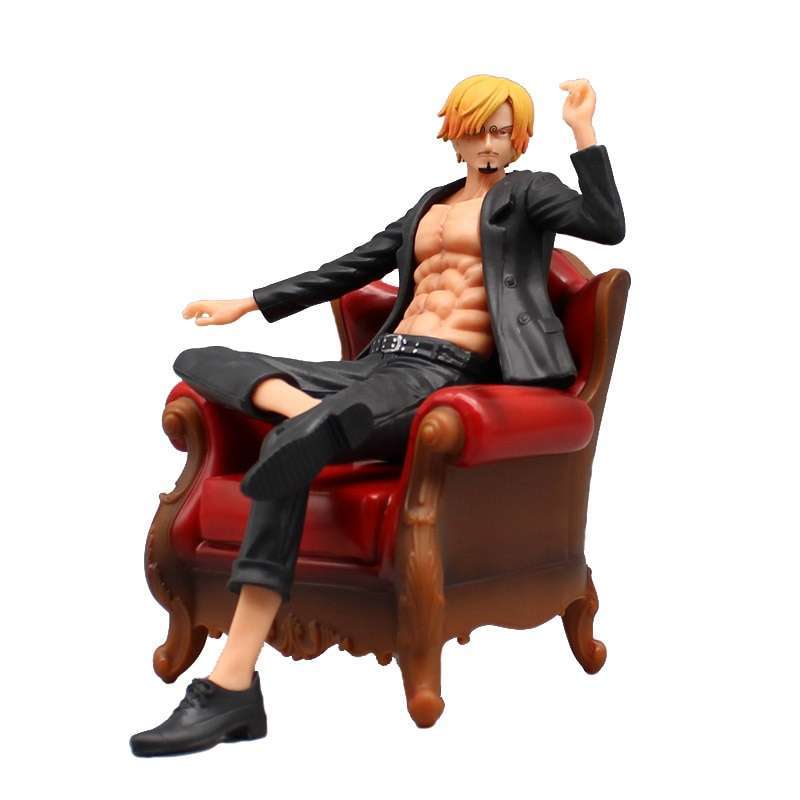 Jual 15cm Anime Sanji One Piece Figure GK IN Vinsmoke Sanji Suit Thug ...