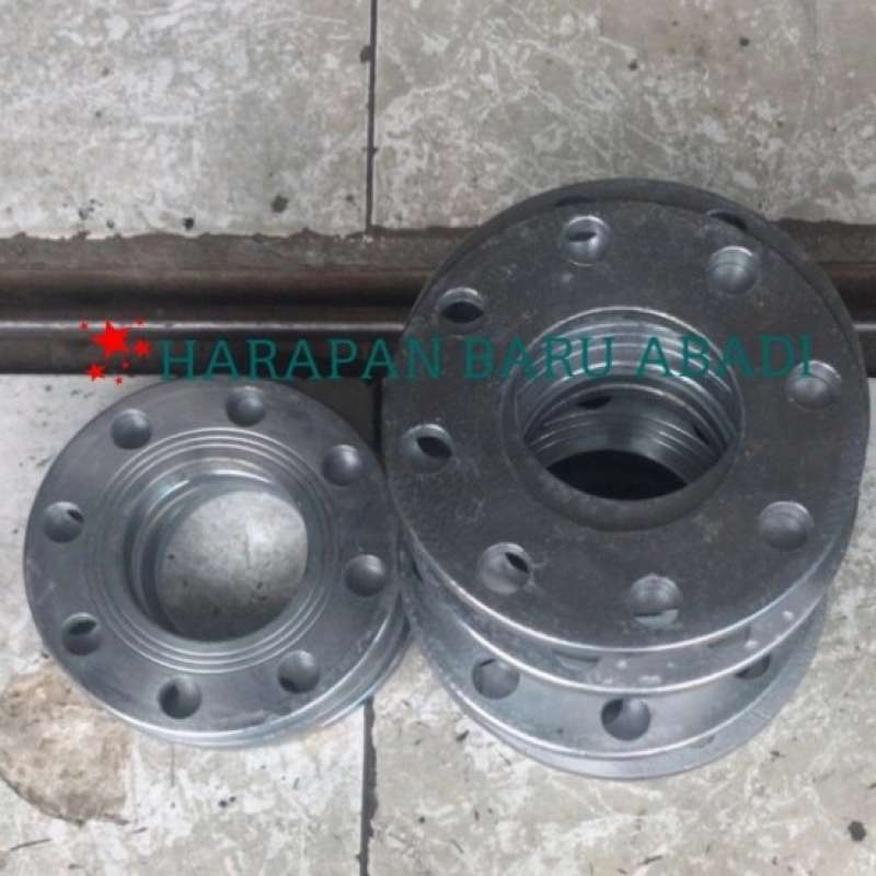 Promo Flange Besi Galvanis JIS 10K 3 inch Diskon 23% di Seller Bendeta ...