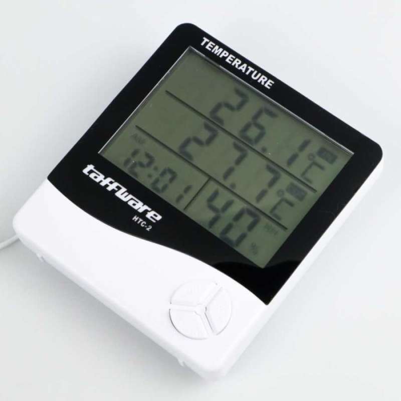 Jual Digital Temperatur Termometer Suhu Sensor Luar Dalam Ruangan Di ...