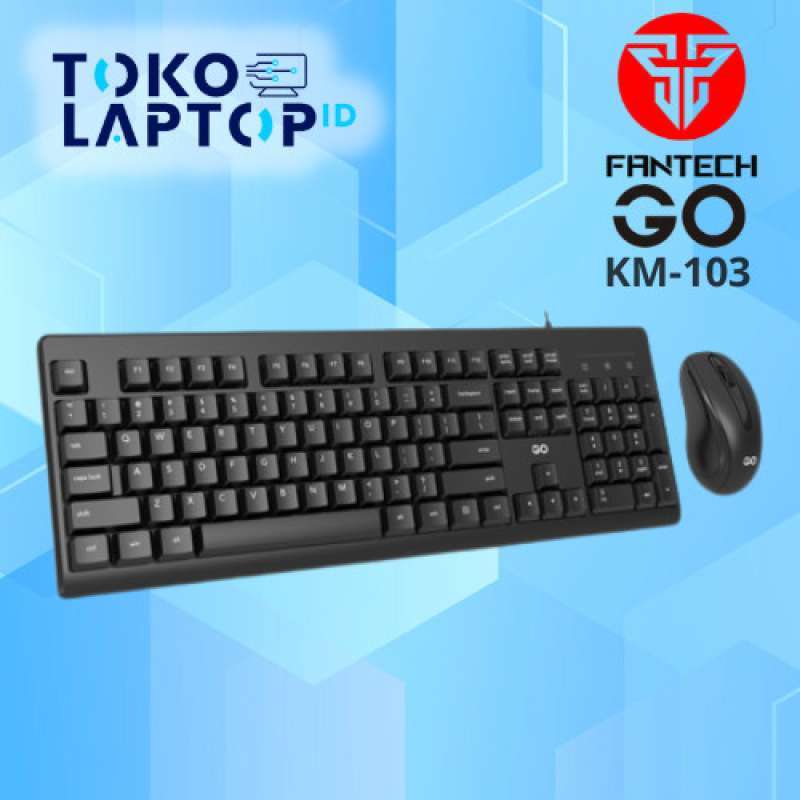 Jual Fantech GO KM103 / KM-103 Combo Keyboard Mouse Office di Seller ...