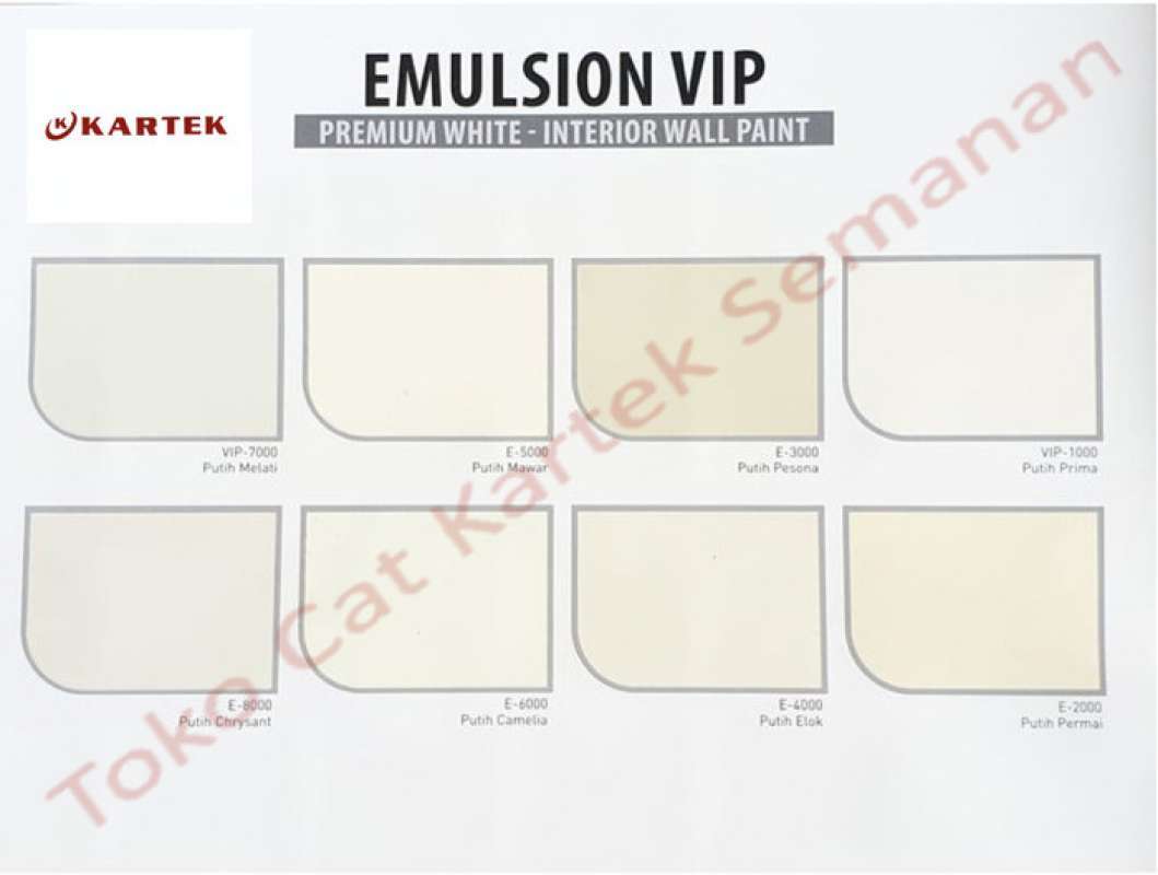 Promo Mowilex Emulsion Interior E2000 Vip 2000 Putih Permai (2.5 Liter ...