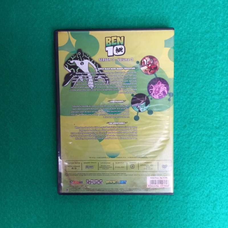 Promo DVD CARTOON NETWORK BEN 10 - VOL 3 Diskon 23% di Seller Guaza ...