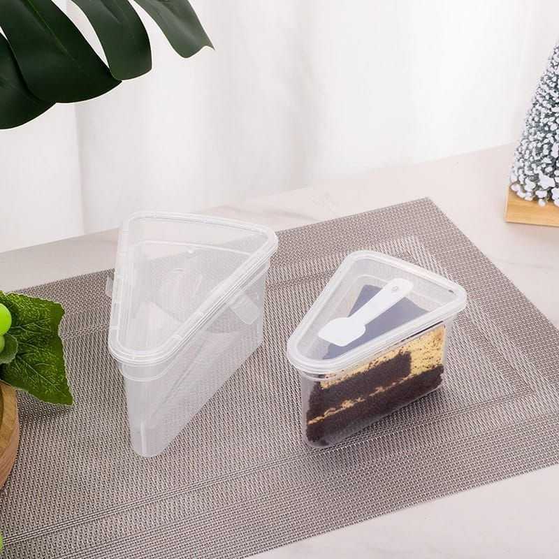 Jual Cup Dessert Segitiga+sendok Isi 5pcs / Gelas Puding / Tempat ...