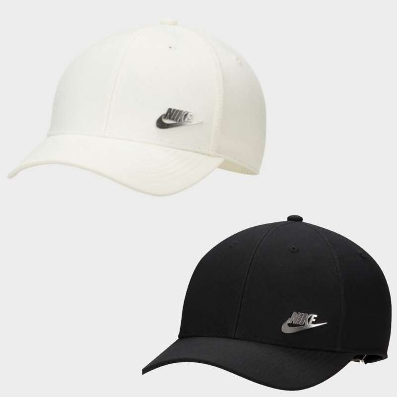 Jual New Nike Dri-FIT Club Metal Logo TXT Cap FB5371 Topi Original 100% ...