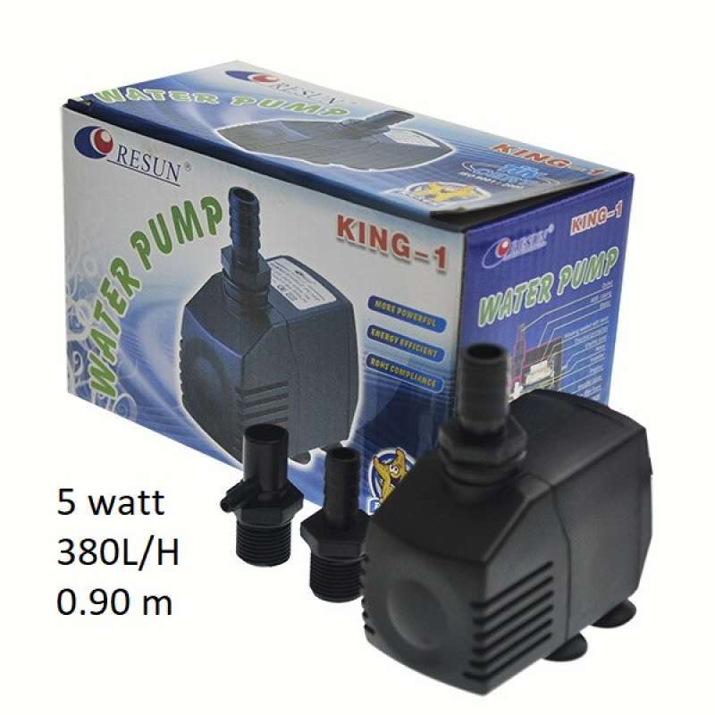 Jual Resun king 1 pompa air celup aquarium submersible water pump ...