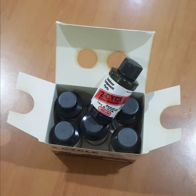 Promo Oli 2-Tak Tube 75.73 Ml OREGON 6 Tube Diskon 23% di Seller CV ...