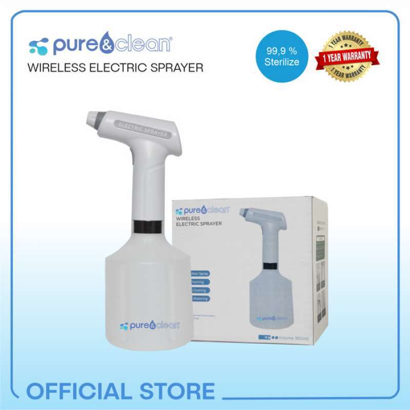 Promo Wireless Electric Portable Mist Spray Gun Bottle - Pure & Clean ...