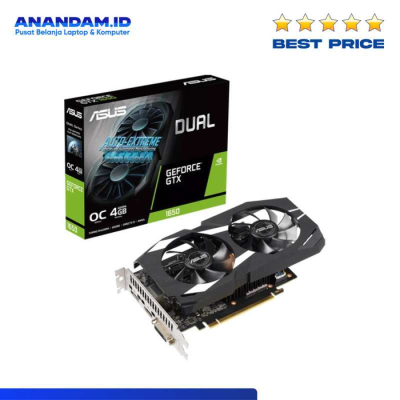 Jual Vga Asus Geforce Gtx 1650 P Dual Oc V2 4gb Gddr6 - Gtx1650 4g Ddr6 - Fs Di Seller Anandam ...
