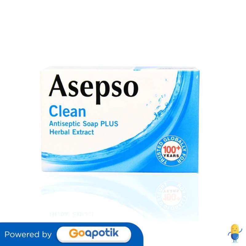 Jual ASEPSO CLEAN SABUN BATANG BOX 80 GRAM di Seller Apotek Adiel ...
