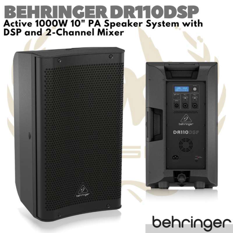Jual BEHRINGER DR110DSP Active 1000W 10 PA Speaker System with DSP ...