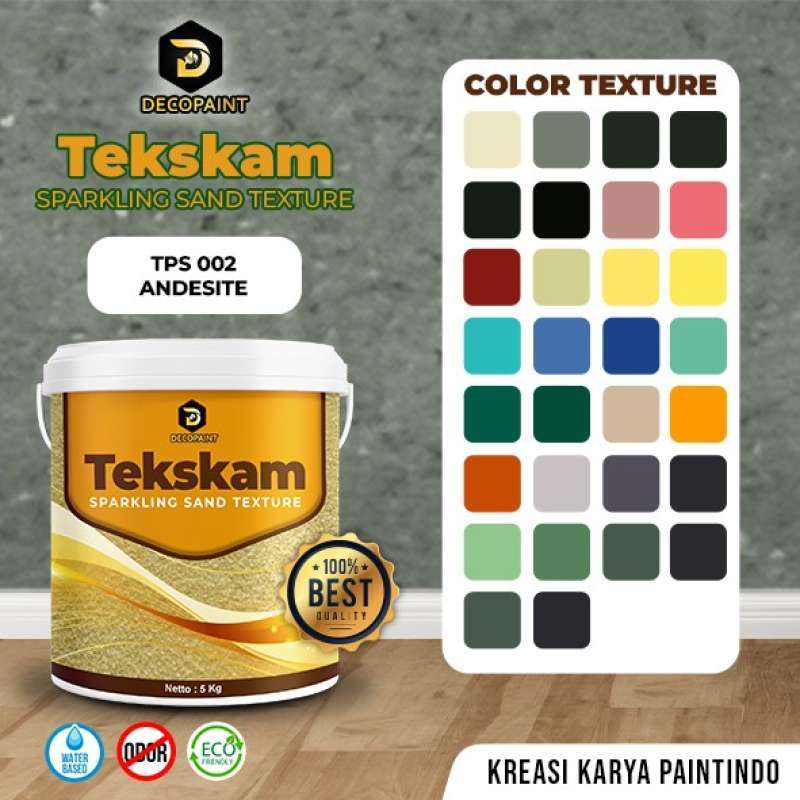 Jual Cat Texture Sparkling | Tps-002 Warna Andesite | Kemasan 5 Kg Di ...