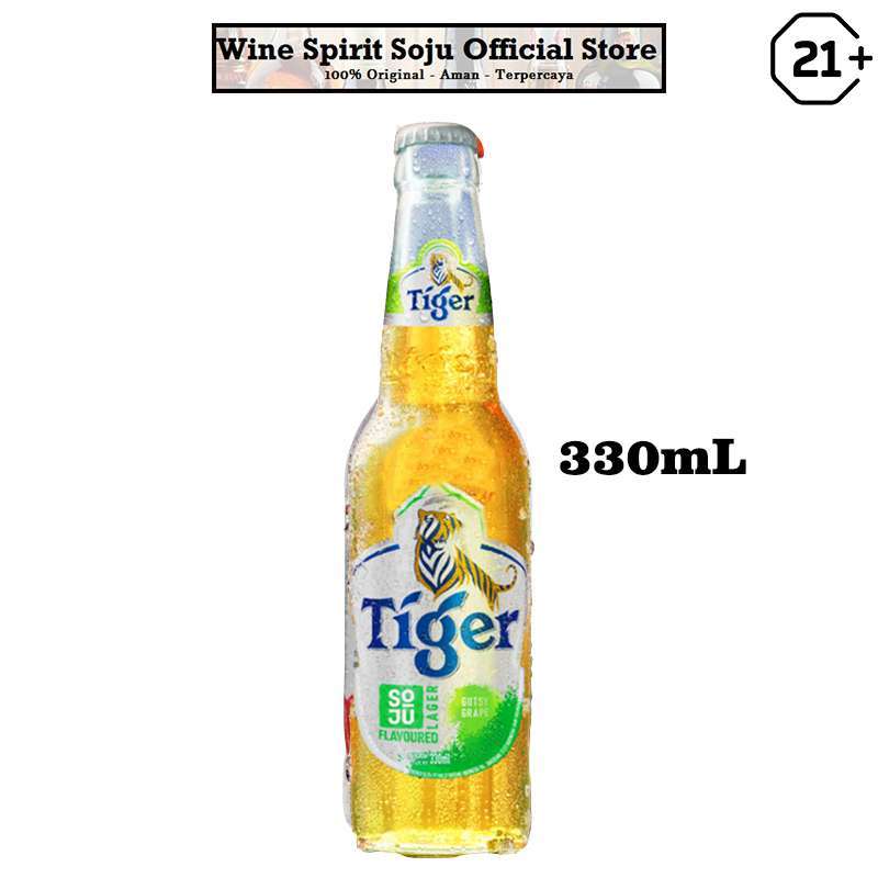 Jual Tiger Soju (bir Soju) Grape 330ml Di Seller Wine Spirit Soju ...