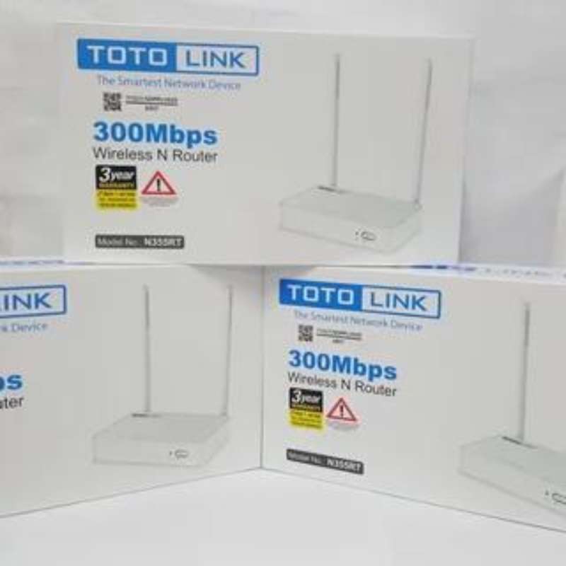 Jual Totolink N355rt Wireless N Router 300mbps 2 Antena Router Wifi ...