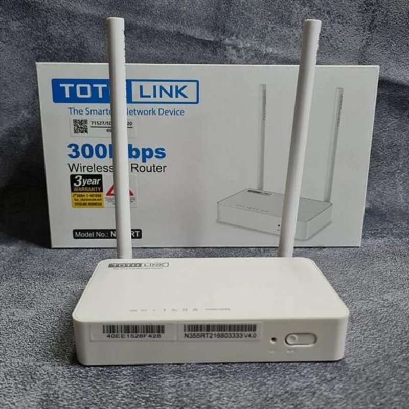 Jual Totolink N355rt Wireless N Router 300mbps 2 Antena Router Wifi ...