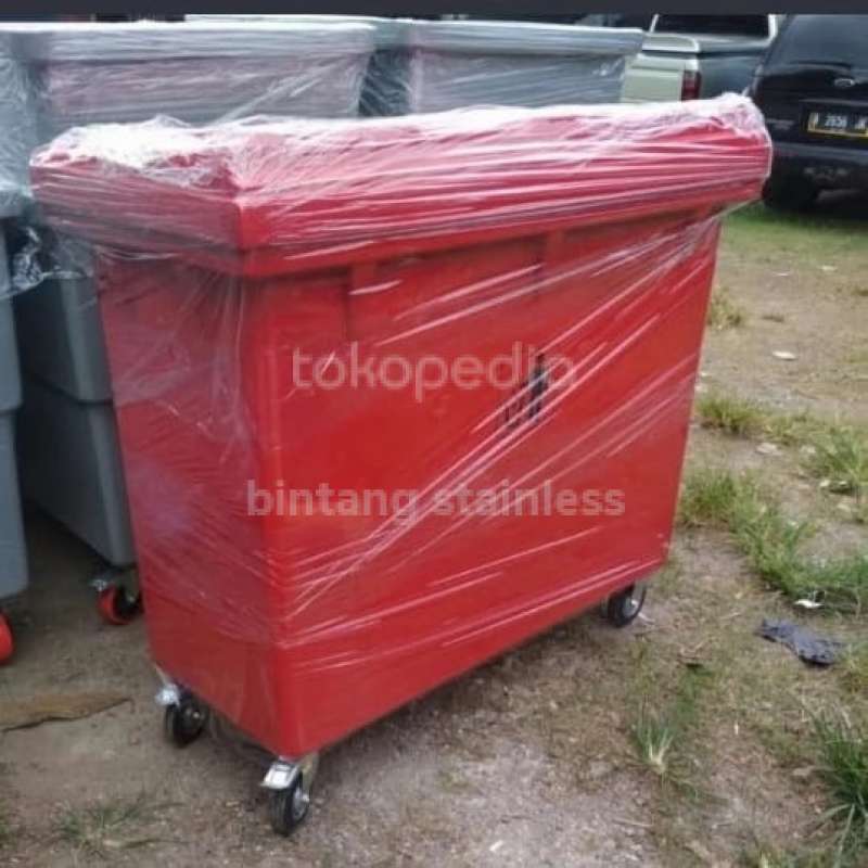 Promo tong sampah fiberglass 660L Diskon 33% di Seller AQMAR - Koja ...