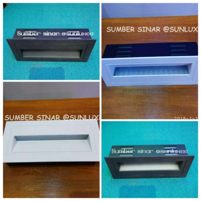 Promo Lampu Dinding Tangga Led 6 Watt Segi Panjang Diskon 27% Di Seller ...