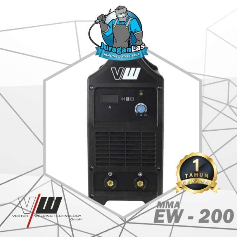 Promo Mesin Las Mma 200a Merk Vector Tipe Ew-200 Diskon 20% Di Seller ...