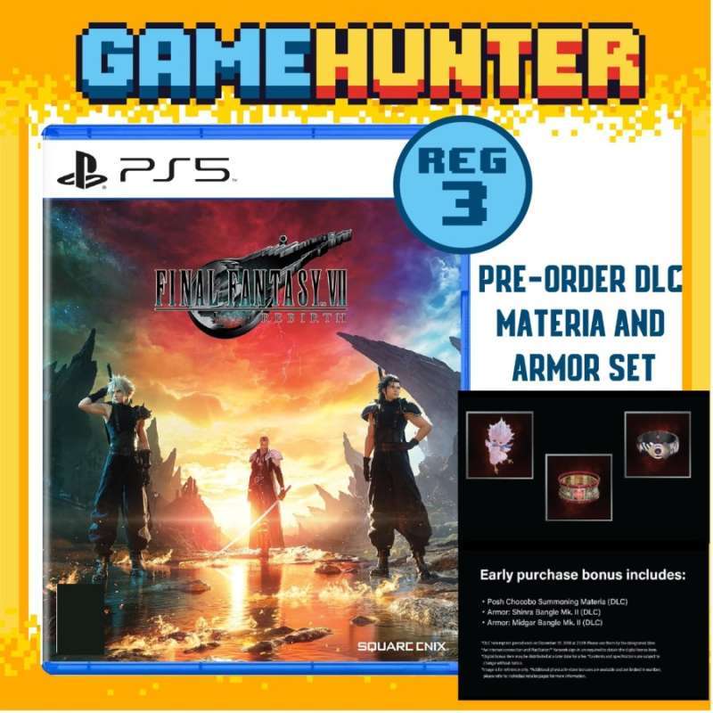 Jual Ps5 Final Fantasy Vii Rebirth / Ff7 Rebirth Di Seller Gamehunter ...