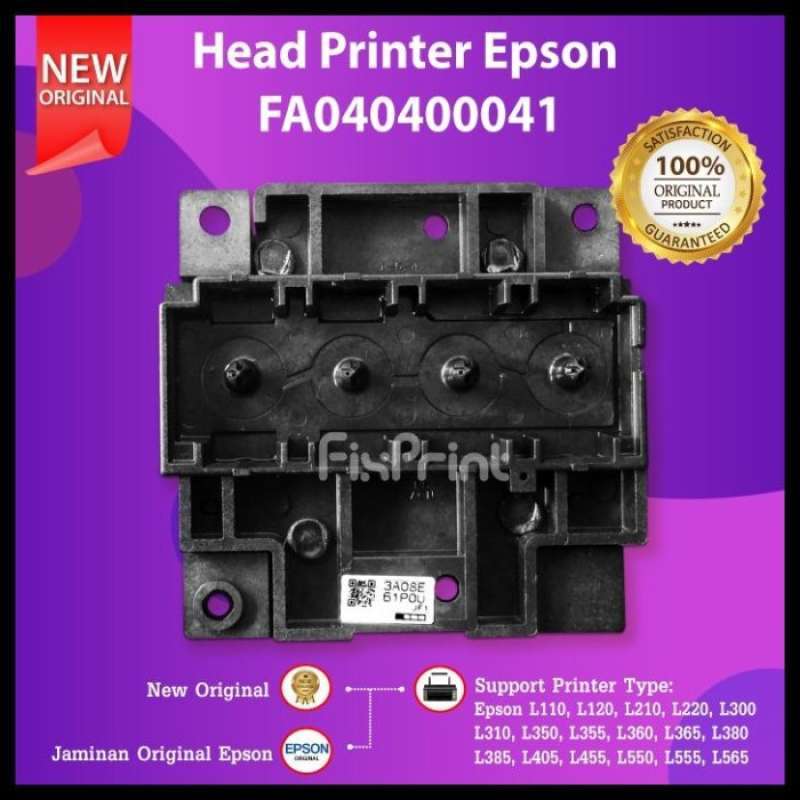Promo 100% Produk Ori Print Head Printer Epson L360 L1110 L3110 L3150 ...