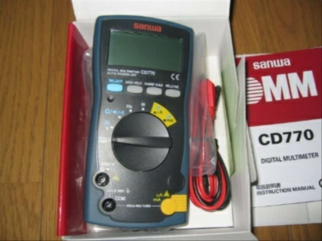 Promo Multimeter Digital Sanwa Type Cd-770 Best..! Diskon 23% Di Seller Lixia Store - Cengkareng ...