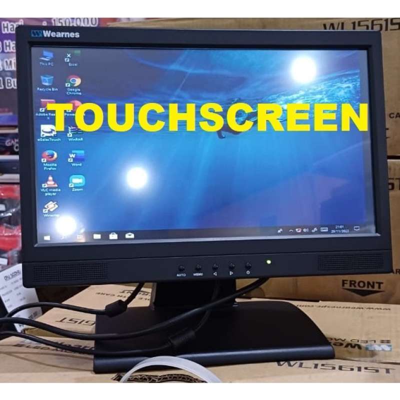 Promo Monitor Led 15,6 Inch Layar Sentuh Touchscreen Diskon 75% Di ...