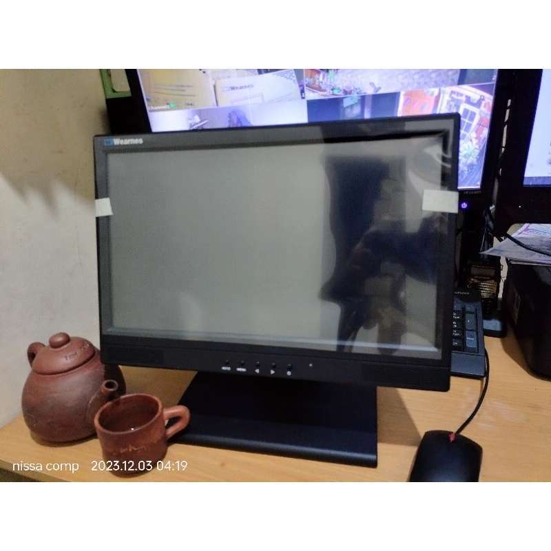 Promo Monitor Led 15,6 Inch Layar Sentuh Touchscreen Diskon 75% Di ...